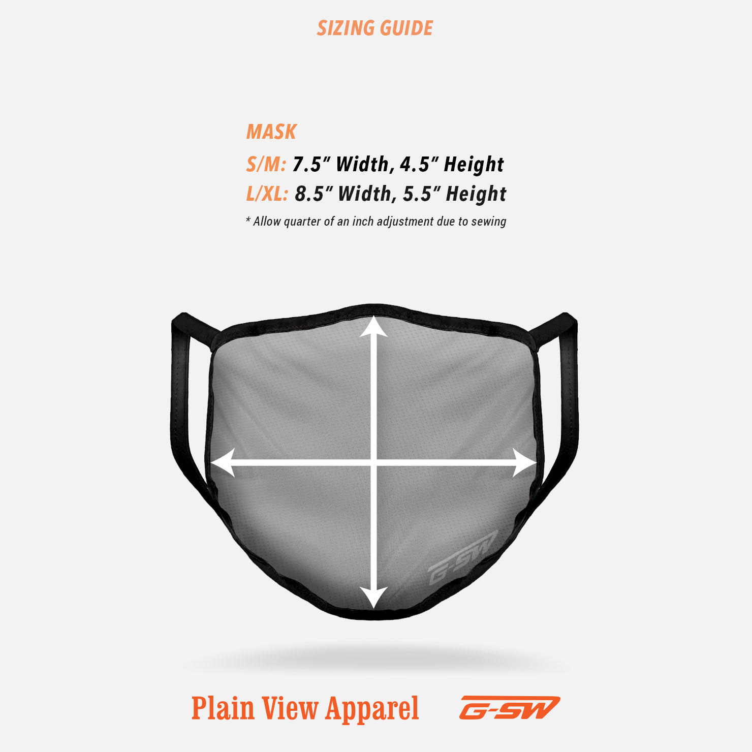 Custom Masks | Face Coverings - Plain View Media